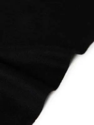 Max Mara Cashmere Stole With Monogram Embroidery