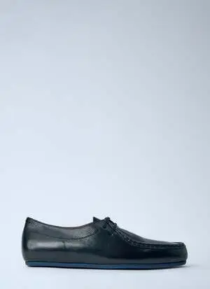 JIL SANDER Leather Moccasin Shoes
