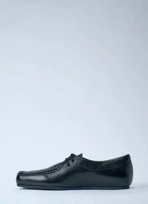 JIL SANDER Leather Moccasin Shoes