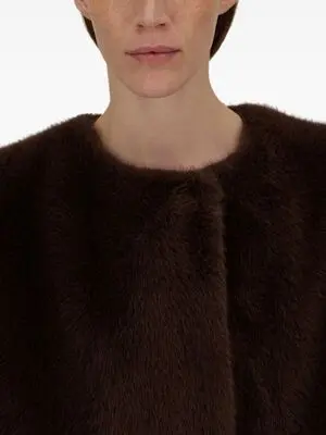 Herno Faux Fur Vest - Multicolor