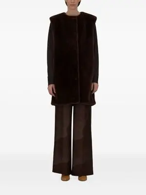Herno Faux Fur Vest - Multicolor