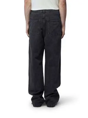 Loewe Baggy Jeans With Anagram Embroidery
