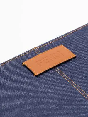 Fendi Flat Pouch Denim