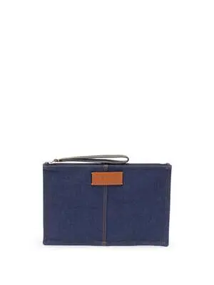 Fendi Flat Pouch Denim - Multicolor