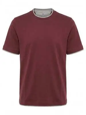 Brunello Cucinelli T-shirt With Faux-layering