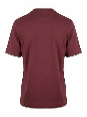 Brunello Cucinelli T-shirt With Faux-layering