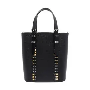 Valentino Garavani Small Rockstud Tote Bag - Black