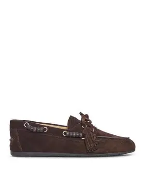 Miu Miu Suede Loafers - Multicolor