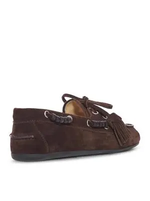 Miu Miu Suede Loafers - Multicolor