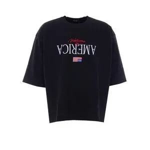 WILLY CHAVARRIA Welcome To America T-shirt - Black