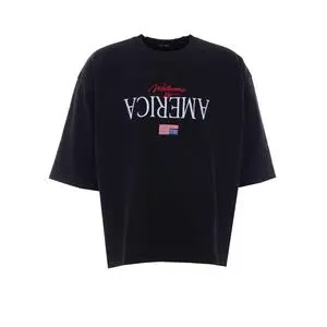 WILLY CHAVARRIA Welcome To America T-shirt - Black