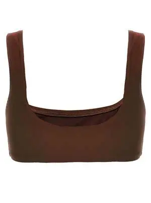 Andamane Hollywood Lycra Top - Brown