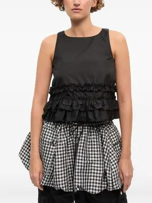 GANNI Nylon Tank Top
