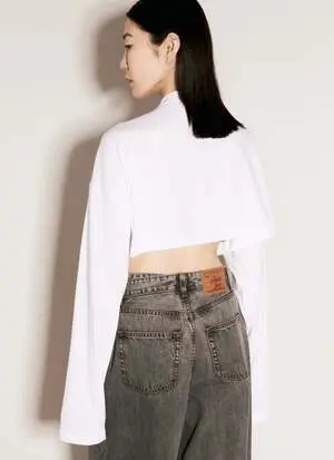 Y/project Scrunched Logo Print T-shirt