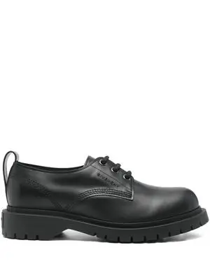 Givenchy Brushed Leather Chunky Derbies - Black