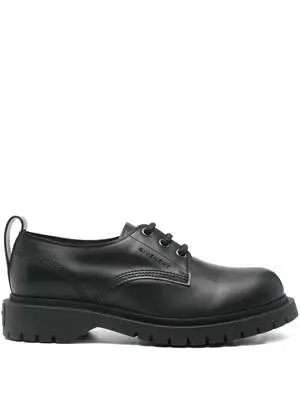 Givenchy Brushed Leather Chunky Derbies - Black