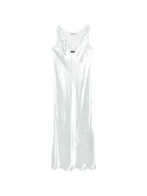 Miu Miu V-necked Long Dress