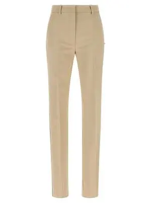 Sportmax Sportmax Fetta Cigarette Trousers Cream