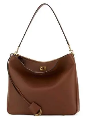 Balenciaga Caramel Leather Medium Rodeo Handbag