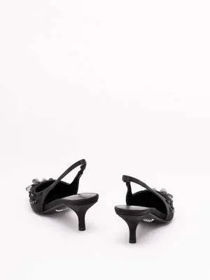 Prada Raso Slingback Pumps - Multicolor