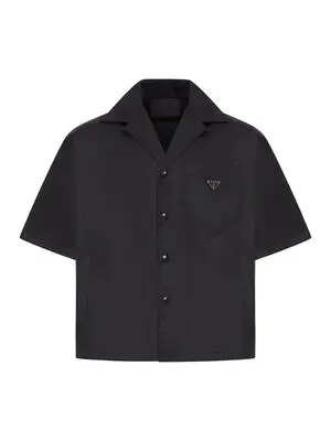 Prada Short-sleeved Re-nylon Shirt - Black