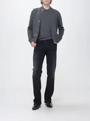Gucci Gg Jacquard Wool-blend V-neck Cardigan