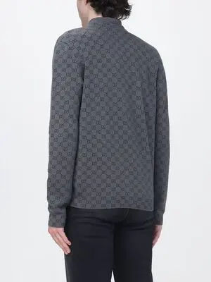 Gucci Gg Jacquard Wool-blend V-neck Cardigan