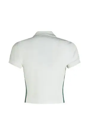 Gucci Web Detail Cotton Polo Shirt - Multicolor