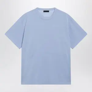 Prada Sky Cotton T-shirt - Blue