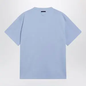 Prada Sky Cotton T-shirt - Blue