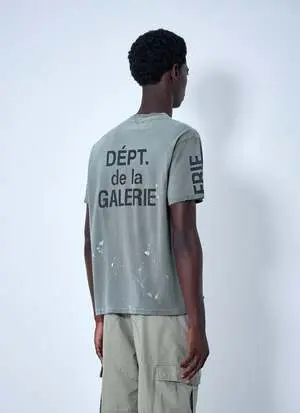 GALLERY DEPT. Distressed T-shirt - Gray