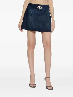 DIESEL® De-sweny-s1 Denim Miniskirt