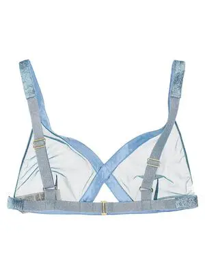 TOM FORD Iridescent Sable Tulle Top