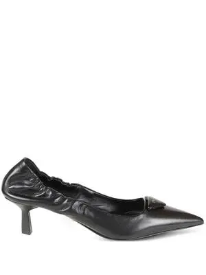 Prada Leather Decollet - Black