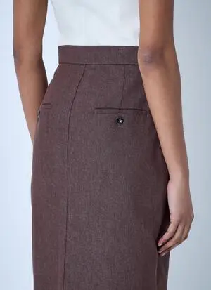 Max Mara Tailored Midi Skirt