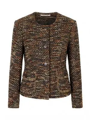 Tagliatore Kerry Wool Jacket - Multicolor
