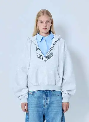 Alexander Wang Shirt Dickie Layered Hoodie - Gray
