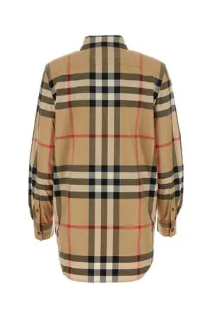 Burberry Embroidered Cotton Shirt
