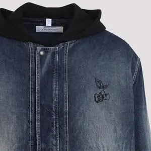 Off-White Cherry Fleece Jacket
