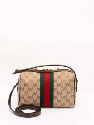 Gucci Horsebit Web Crossbody Bag