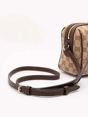 Gucci Horsebit Web Crossbody Bag