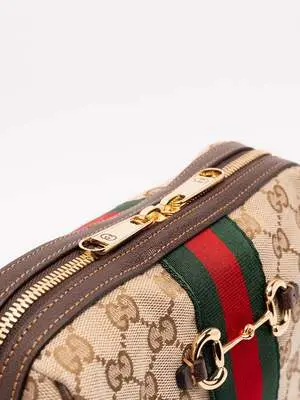 Gucci Horsebit Web Crossbody Bag