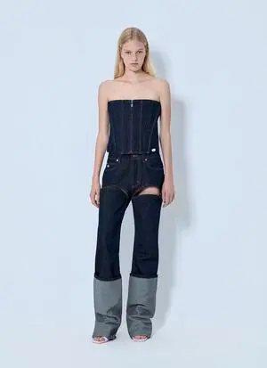 JEAN PAUL GAULTIER Denim Corset