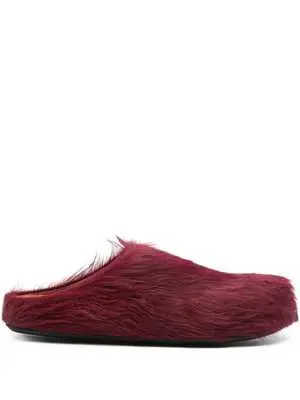 Marni Footbed Mules - Red