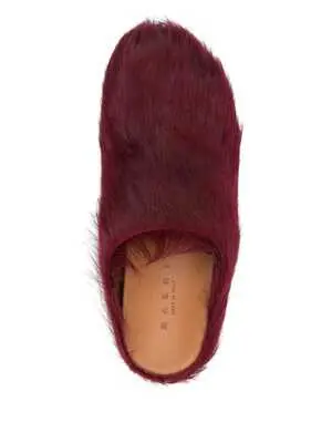Marni Footbed Mules - Red