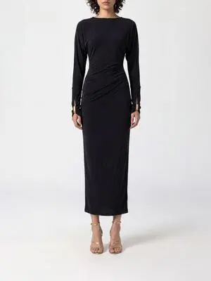 Max Mara Stretch Jersey Midi Dress - Black