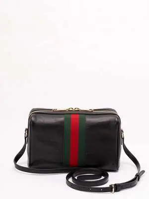 Gucci Horsebit Web Crossbody Bag