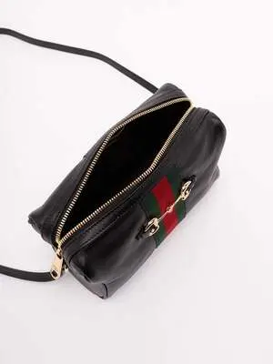 Gucci Horsebit Web Crossbody Bag