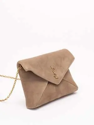 Saint Laurent Cassandre` Small Chain Pouch - Multicolor