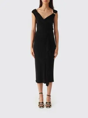 Max Mara Viscose Jersey Midi Dress - Black